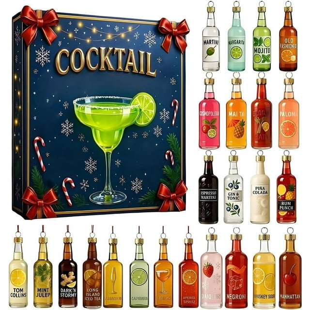 Minibee A Fun Gift for Adults: The Cocktail Advent Calendar 2025 | A ...