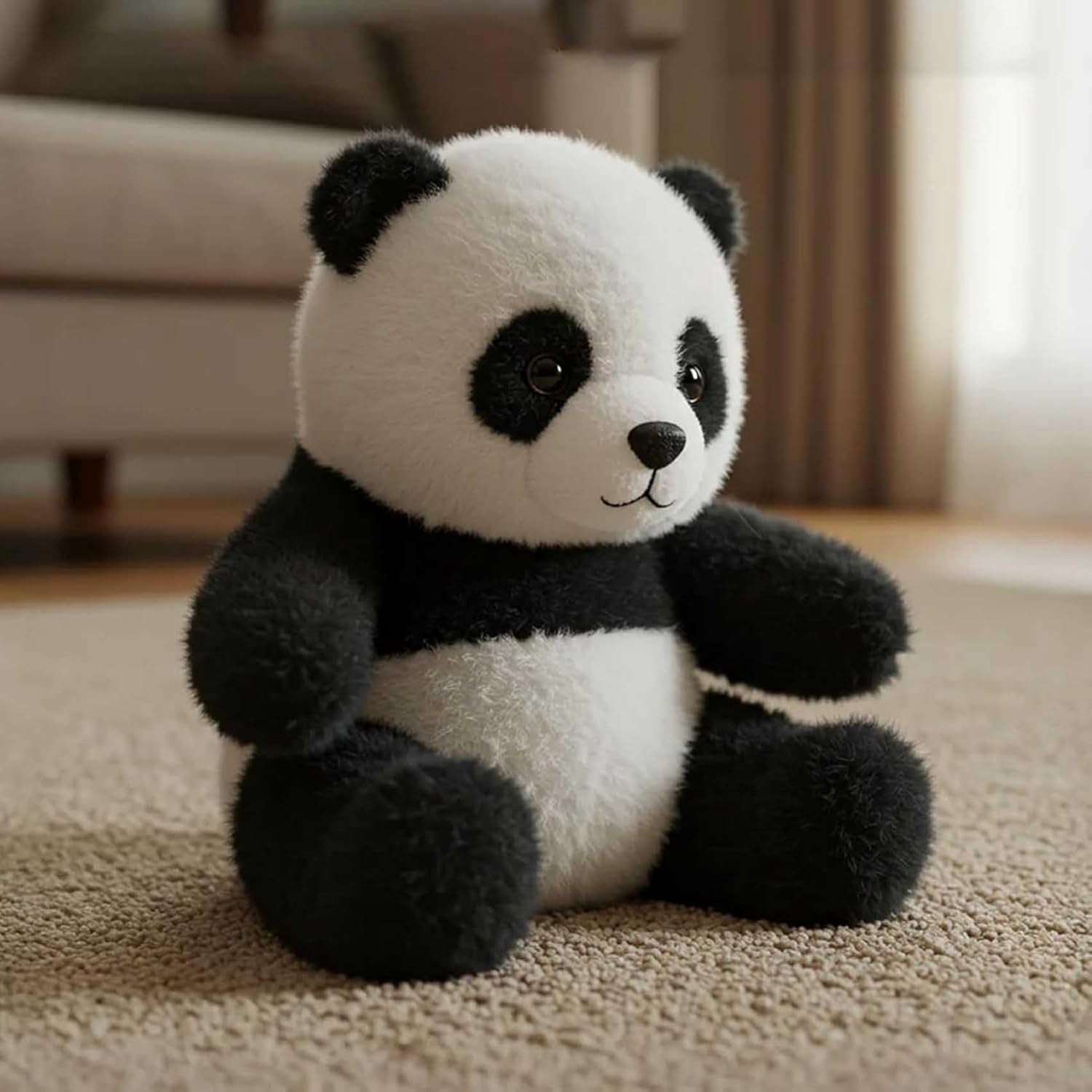 Minibee Panda Stuffed Animal, 5.9" Soft Panda Plush Emotional Healing ...
