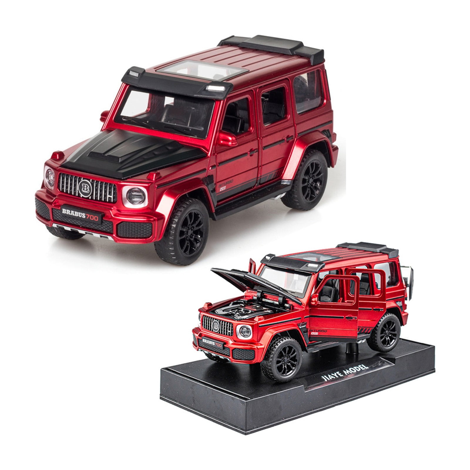 Minicars Mercedes Benz G700 Adventure Brabus Person Edition - Walmart.com