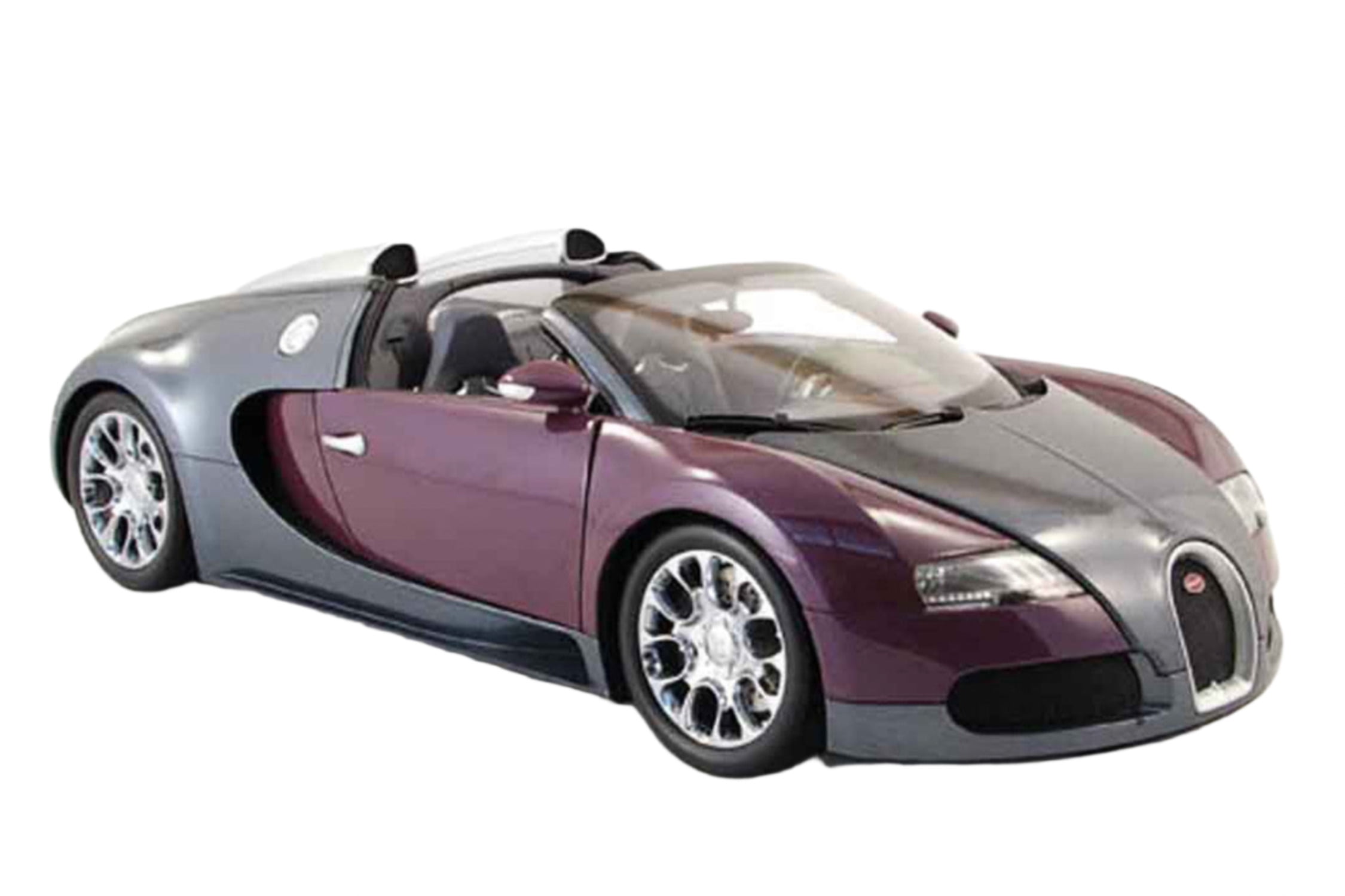 Minichamps 2009 Bugatti Veyron Grand Sport 16.4 Purple and Grey ...