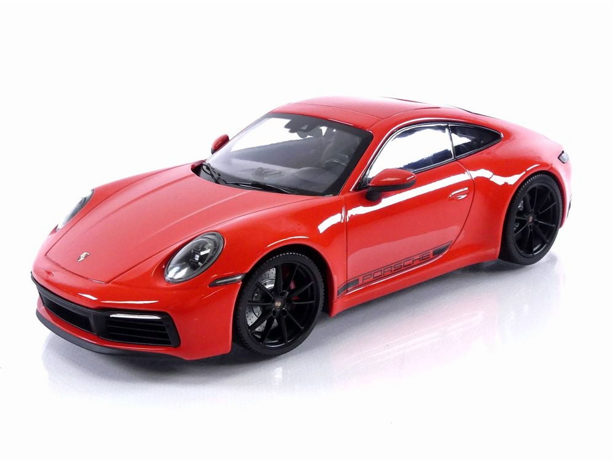 Minichamps 2019 Porsche 911 992 Carrera 4S Coupe Lava Orange w/ Black ...