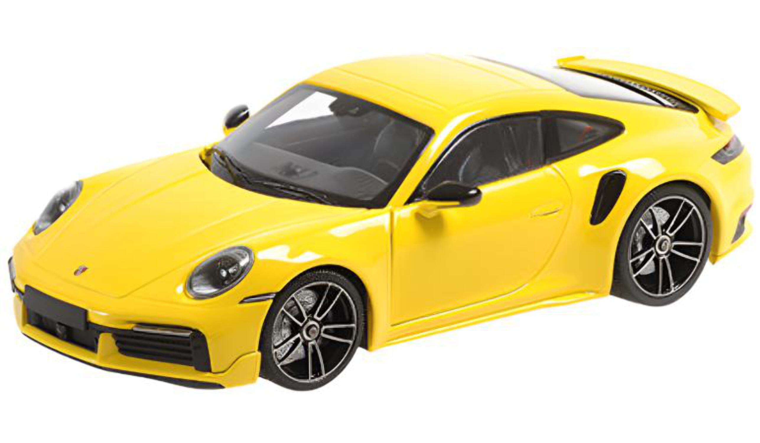 Minichamps 2021 Porsche 911 992 Turbo S Sport Design Racing Yellow 1:18 ...