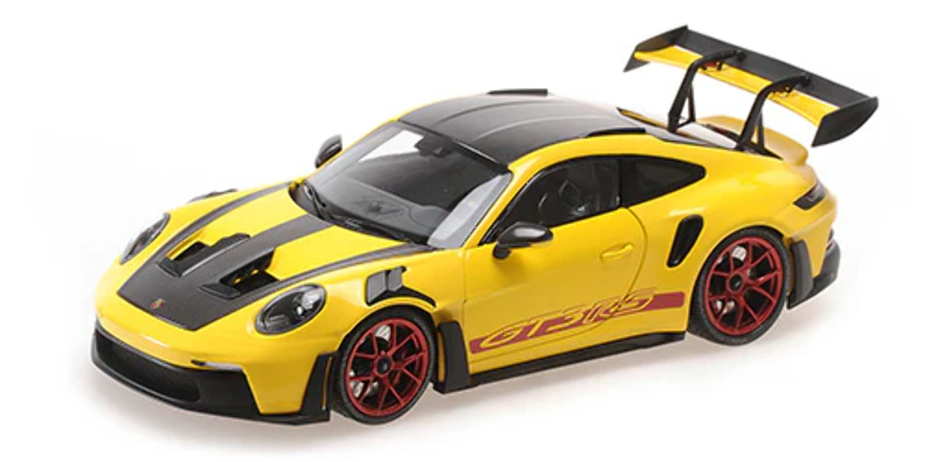 Minichamps 2023 Porsche 911 992 GT3 RS Yellow w/ Weissach Pkg, Pyro Red ...