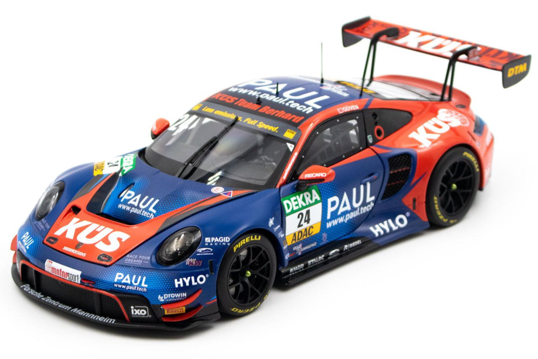 Minichamps Porsche 911 992 GT3 R Team Kus Bernhard No 24 DTM Season ...