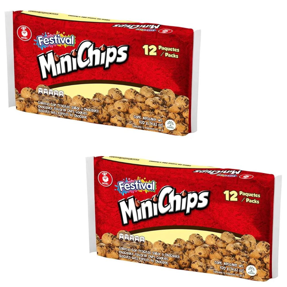 Minichips Colombia (24 pack) Mini Chocolate Chips by Festival Chocolate ...