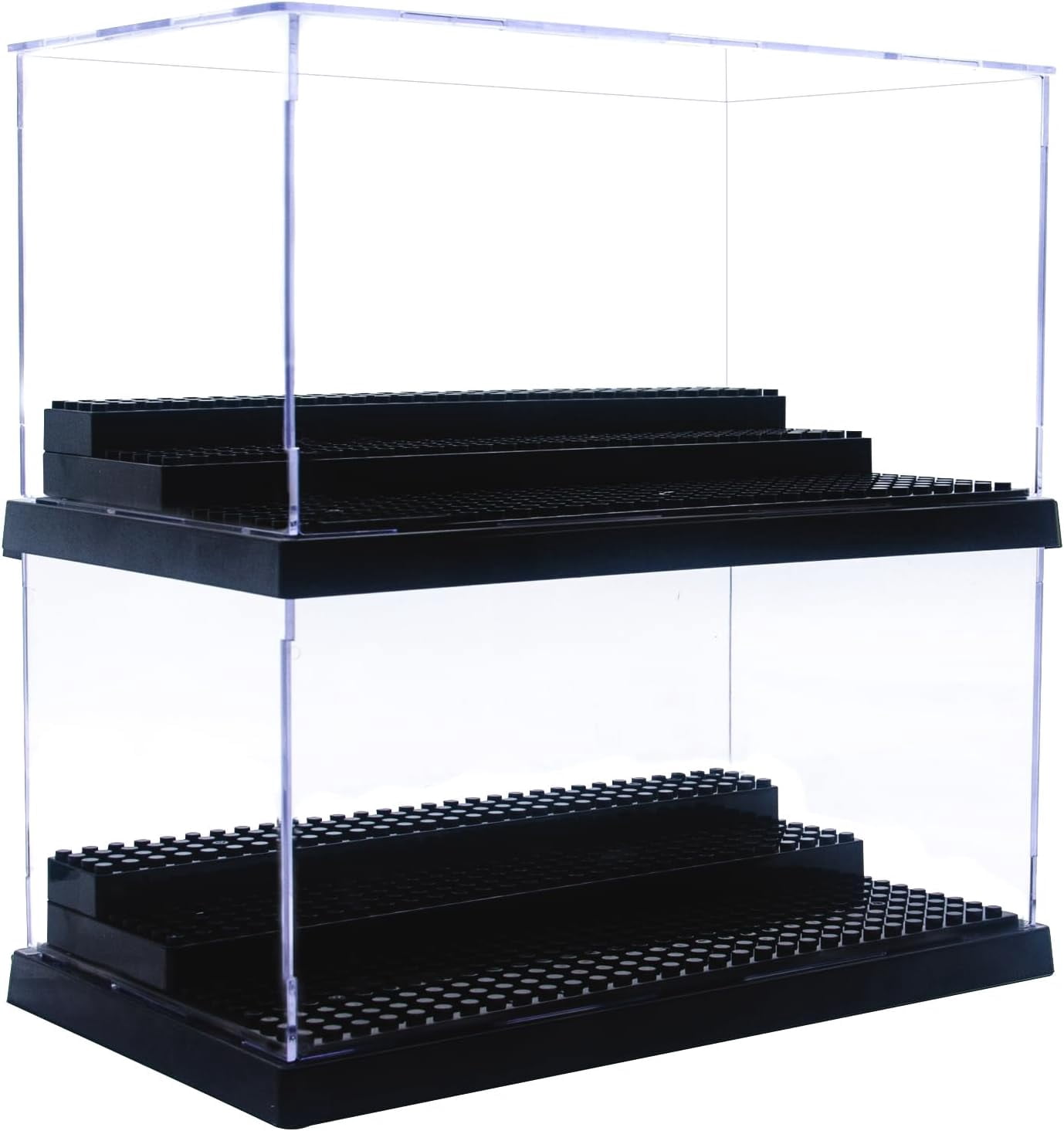 Minifigure Display Case for Action Figures Blocks, Dustproof Acrylic ...