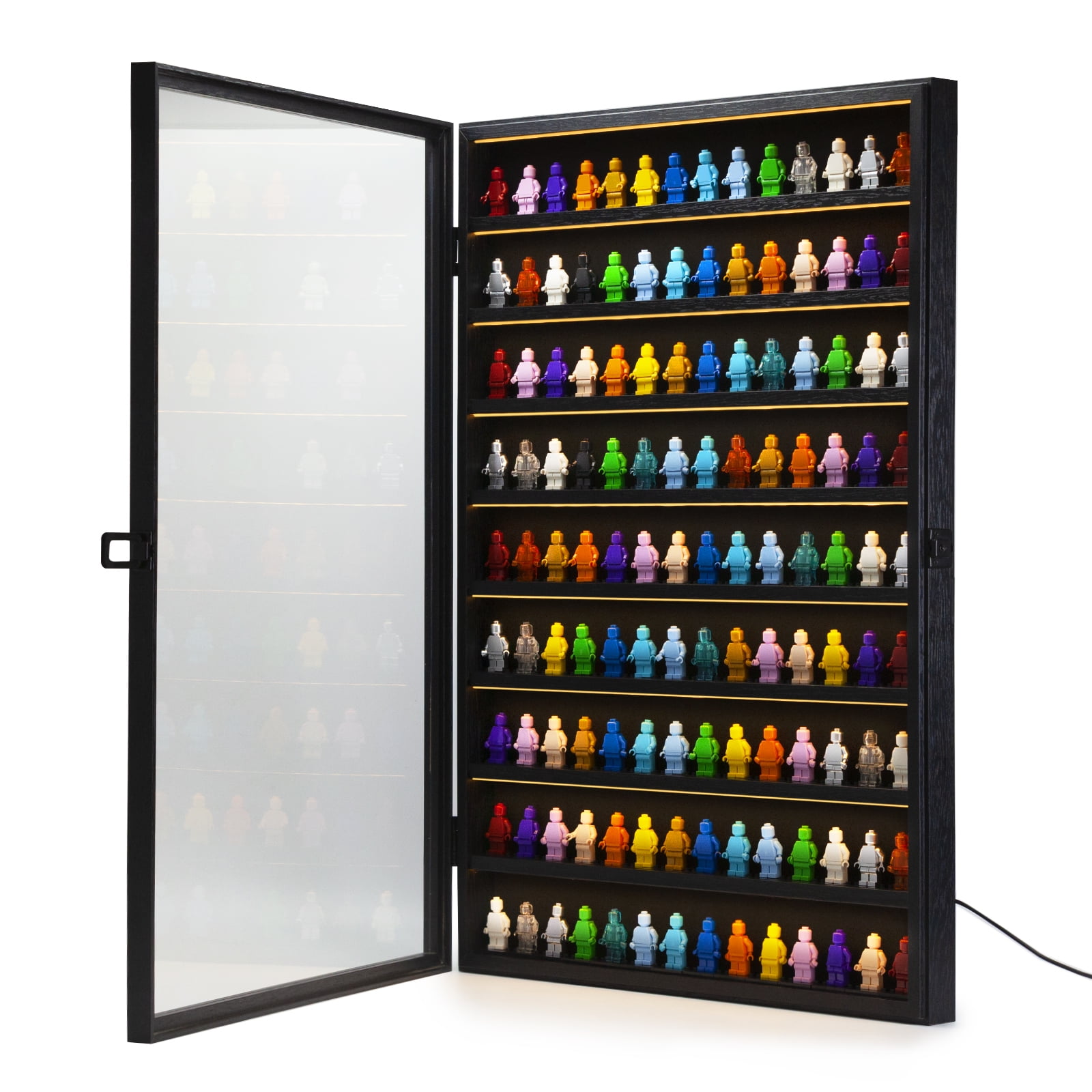 Minifigures Miniature Display Case Building Block Showcase Collectibles ...