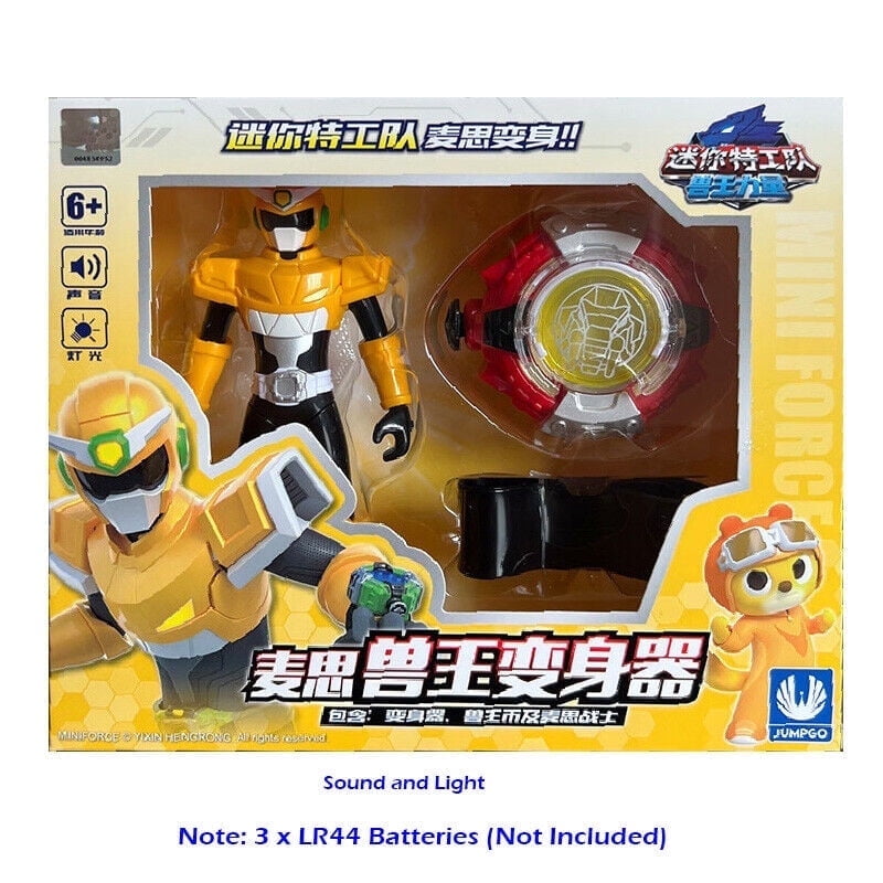 Miniforce Super Dino Power Max Action Figure Robot Sound Light Toy ...