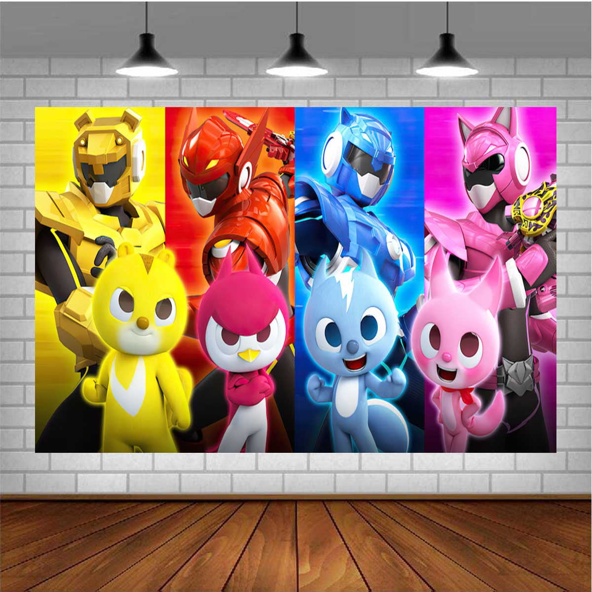 Miniforce Banner Poster Wall Decor Birthday Backdrop Background Party ...