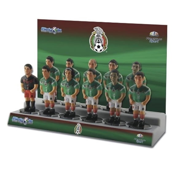 Minigols El Tri Mexican National Team Action Figure Set, 3.4", 11 ...