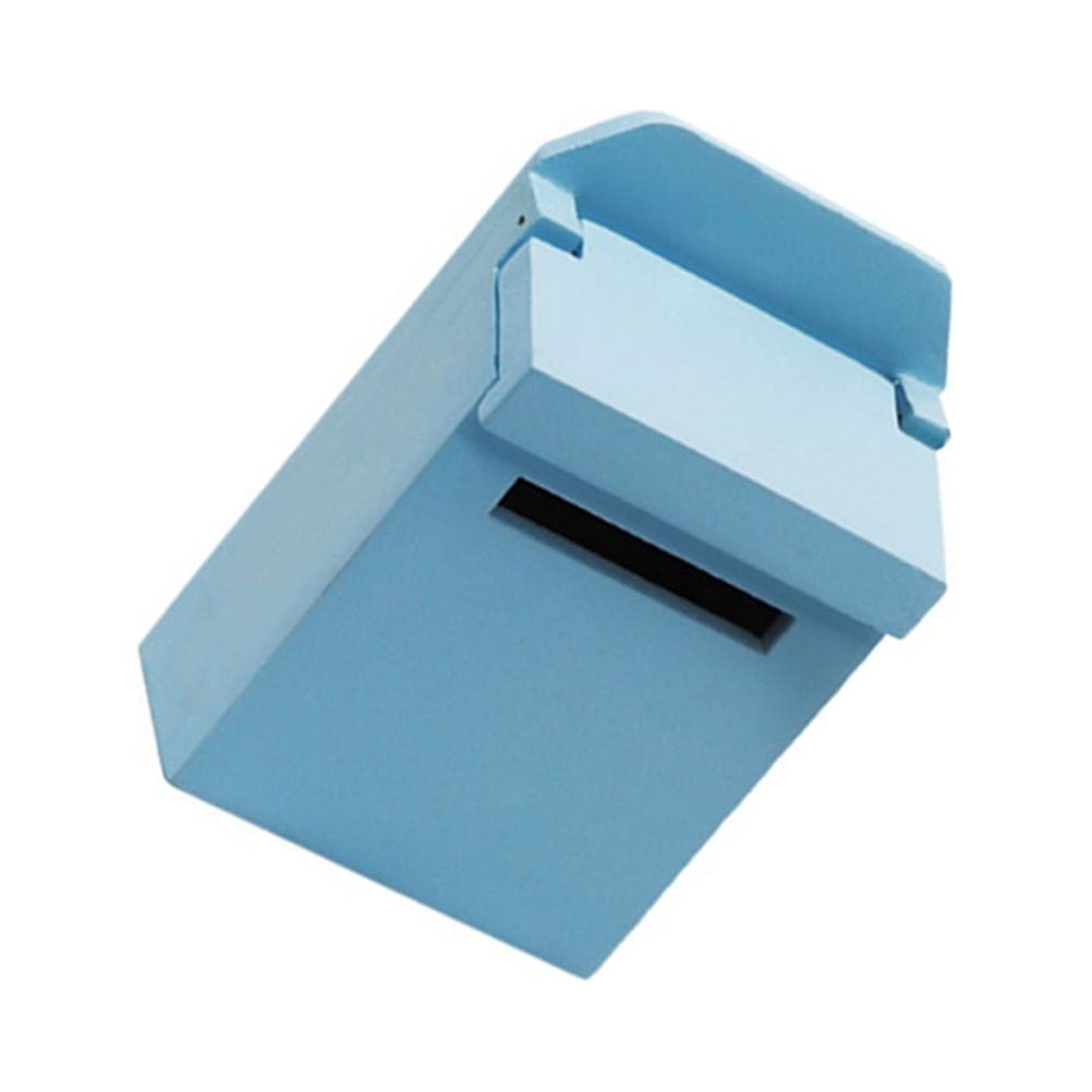 Minihouse Mailbox Mailboxes with Post Miniature Door Child Baby Blue ...
