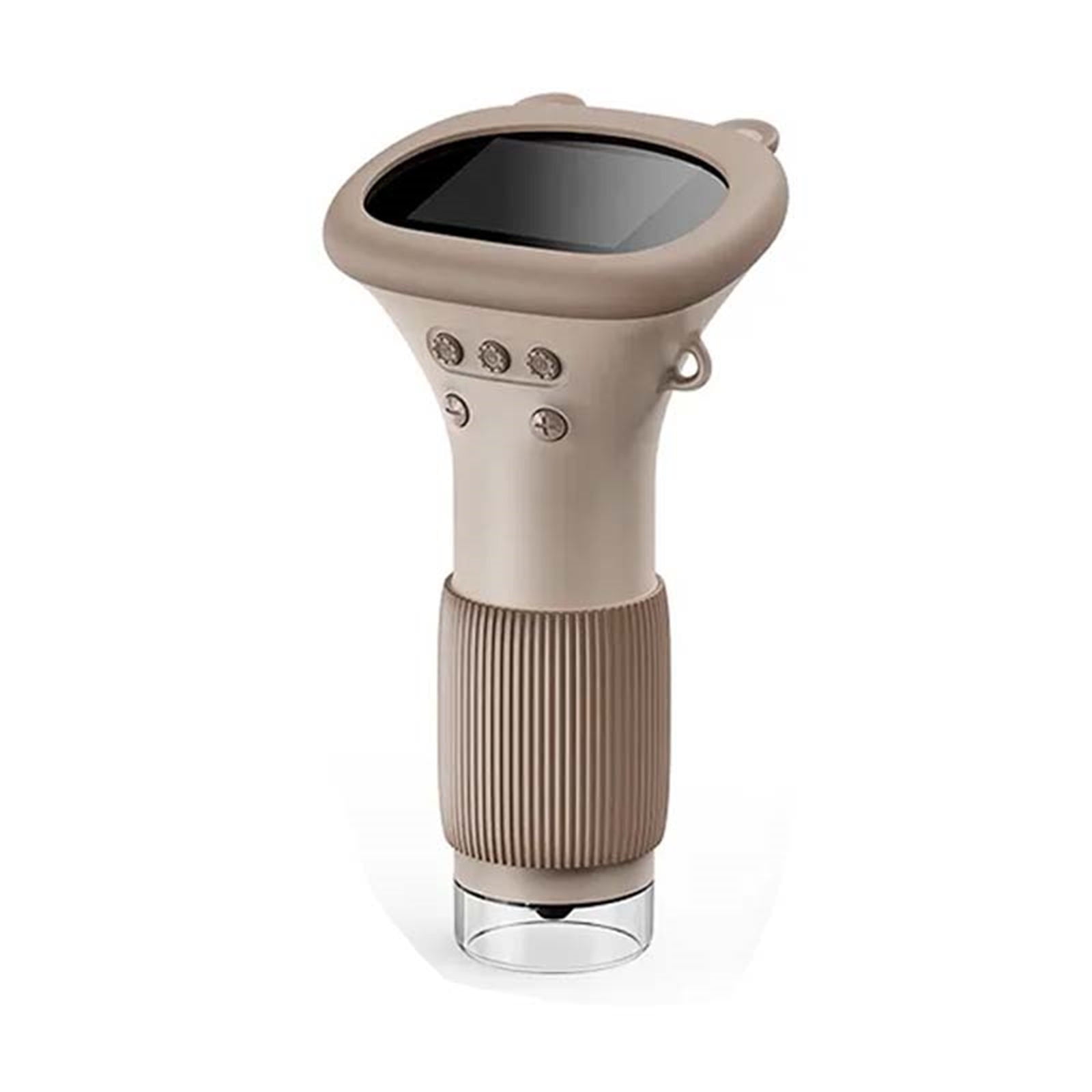 Minilabbies Microscope, 200x Zoom Mini Microscope with 2'' Inch Screen ...