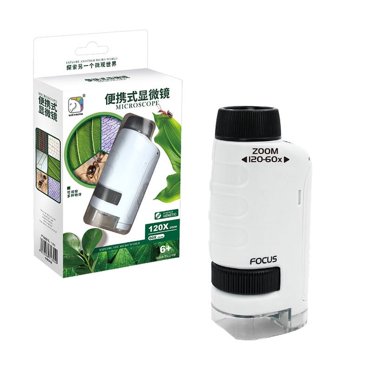 AmScope AMSCOPE-KIDS Portable Stereo Microscope 20X New - Walmart.com