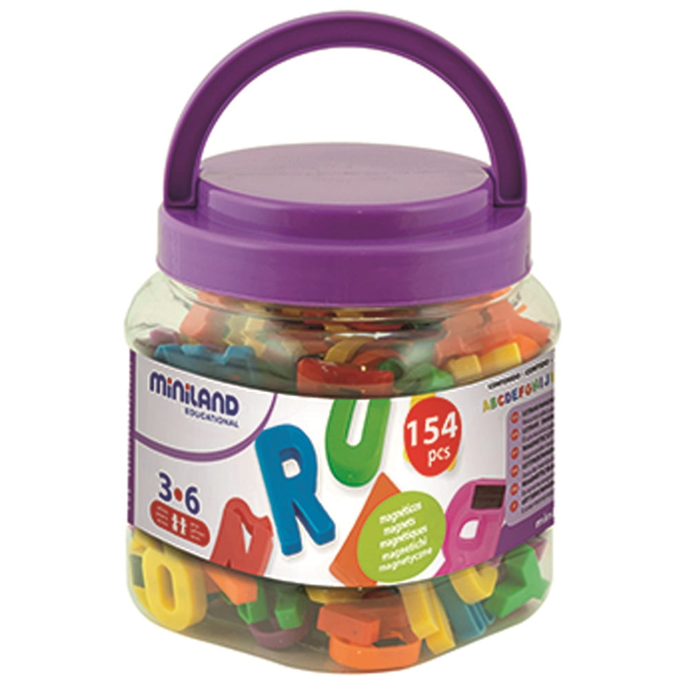 Magnetic Uppercase Letters (155 Pieces) / Jar - Walmart.com
