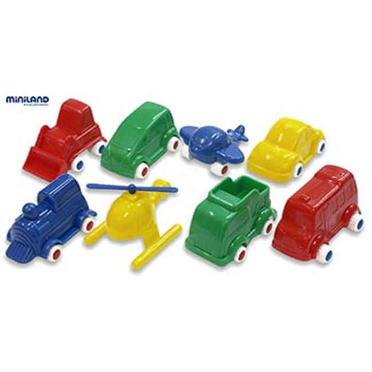 Miniland Minimobil: 3-'' (9 pieces) - Walmart.com