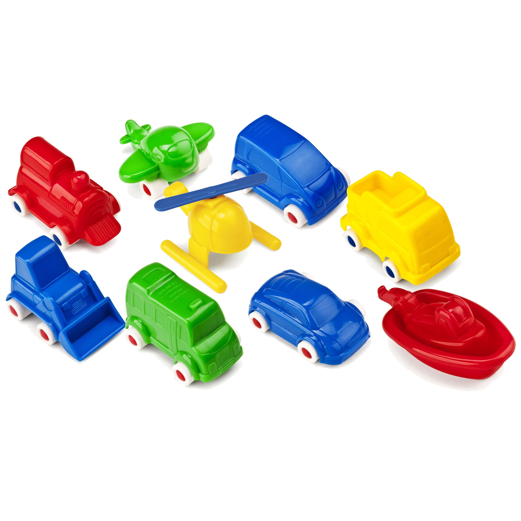 Miniland Minimobil Manipulative Vehicle Set, 9 Toy Cars - Walmart.com