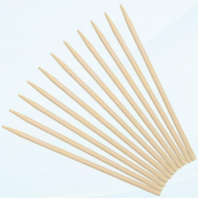 Miniland Premium 7 Inch Bamboo Skewers 5mm Thick Long Semi Point ...