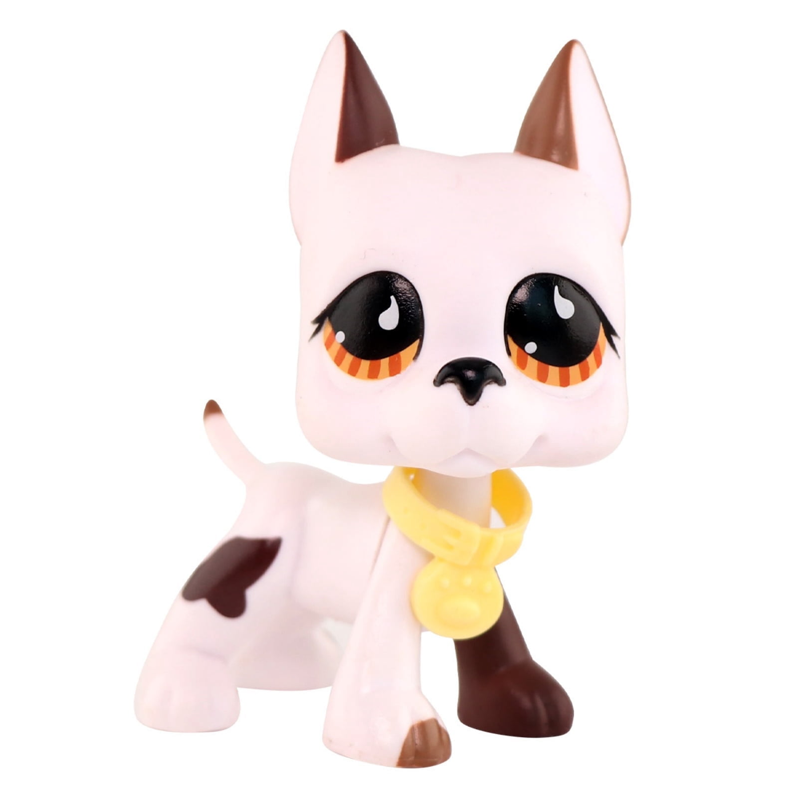 Minilps Pet Shop Toys,Great Dane#750 with Cute DIY Accessories,Bobble ...