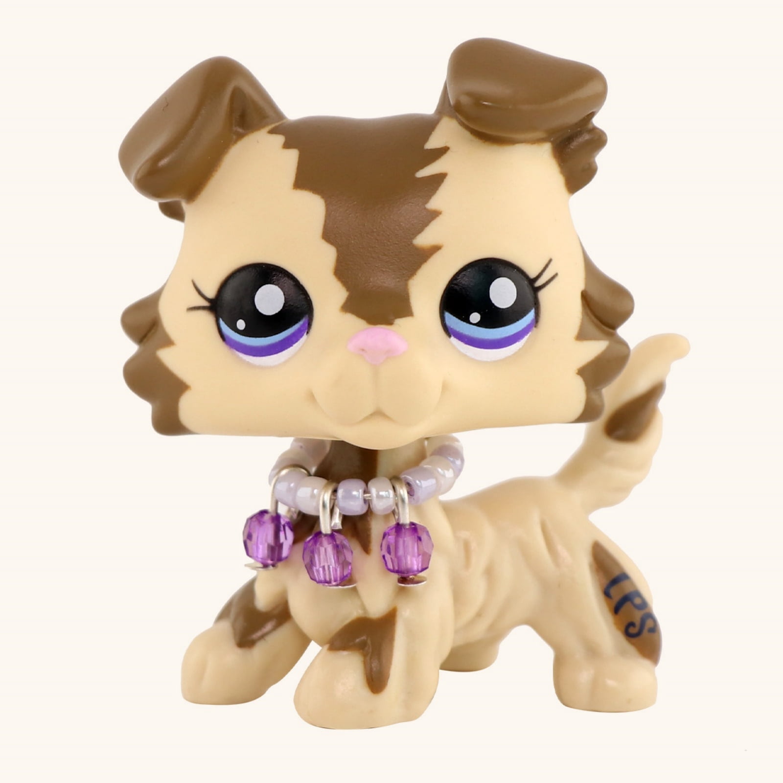 Minilps Shop Pet Toys,Collie #2210 with Cute DIY Accessories,Bobble ...