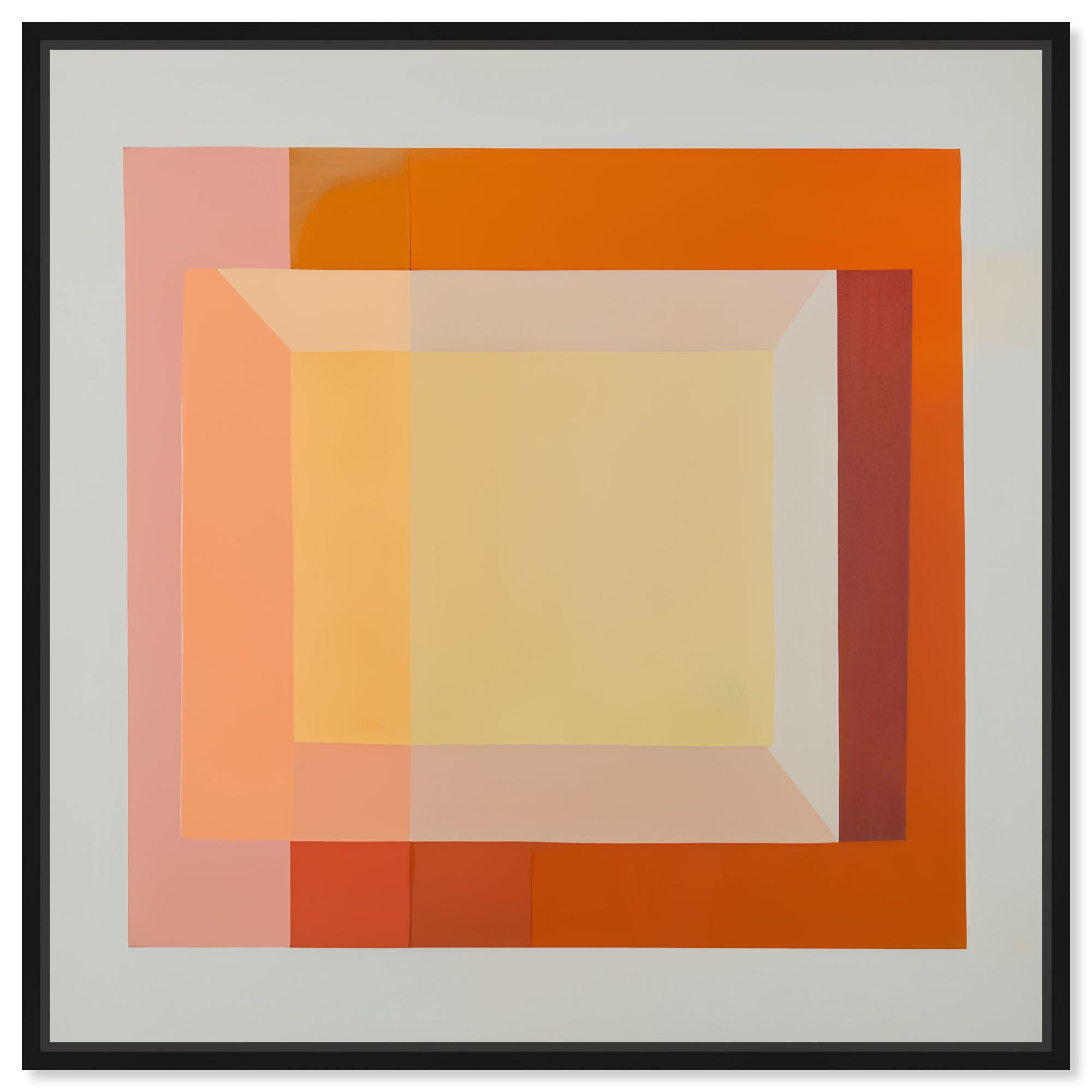 Minimal Color Blocks II Canvas Modern Geometric Art by Art Remedy ...