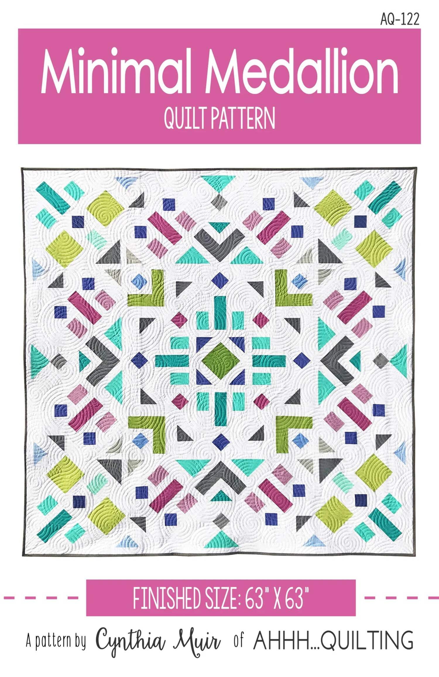 Minimal Medallion Quilt Pattern - Walmart.com