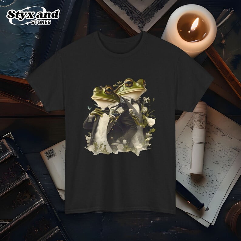 Minimal Mod-WM161 NEW BRAND, cool graphic t-shirts, Cute Frogs in Suits ...