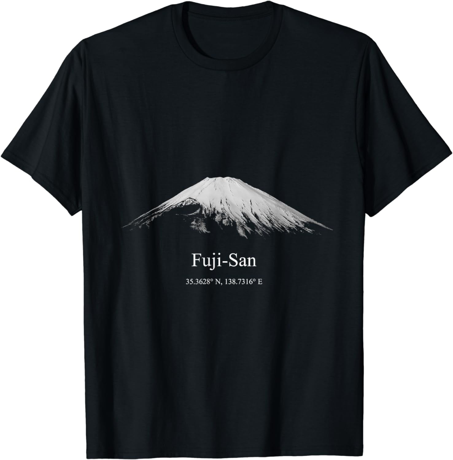 Minimal Mount Fuji T-Shirt - Walmart.com