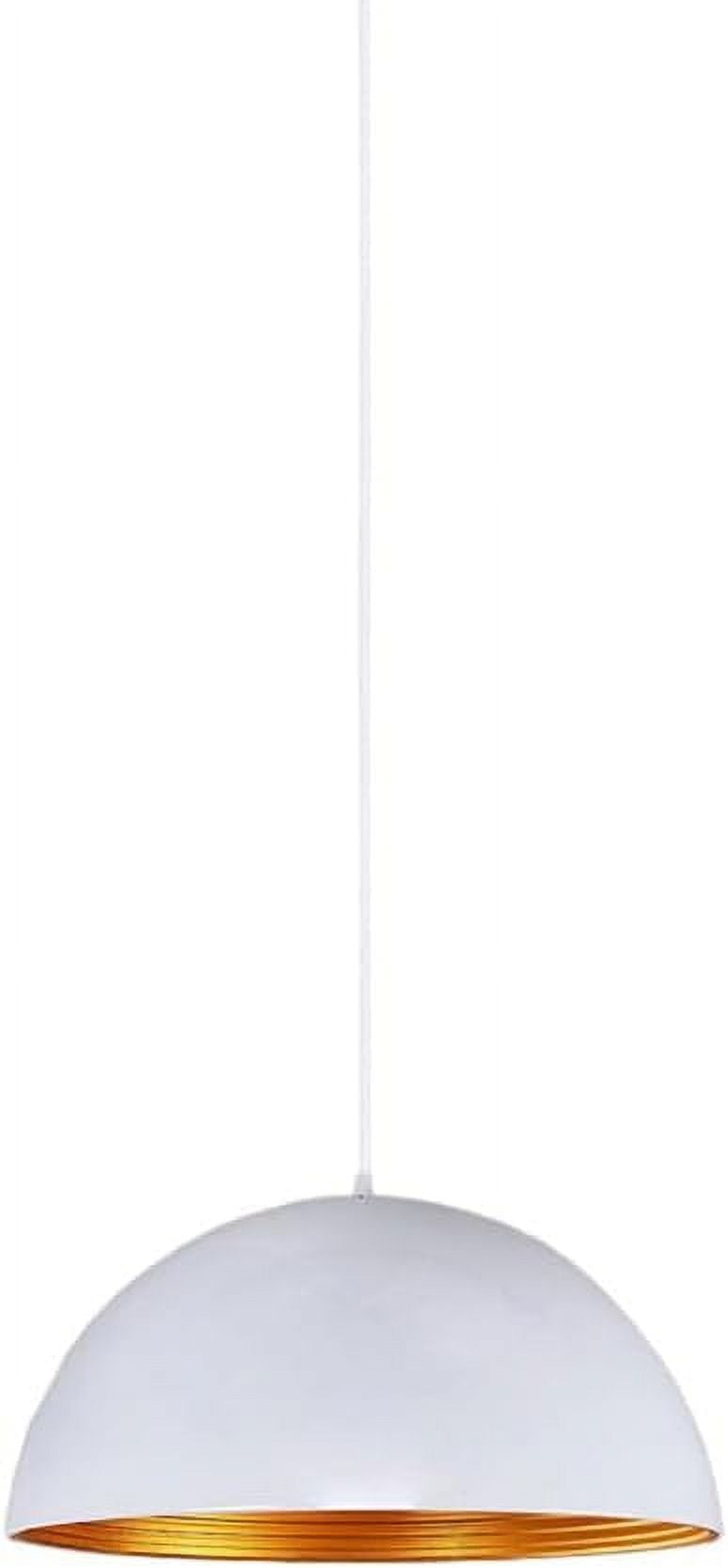 Minimalism Semicircle Metal Pendant Lighting for Dining Room, Simple ...