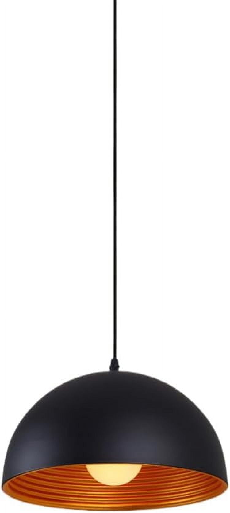 Minimalism Semicircle Metal Pendant Lighting for Dining Room, Simple ...