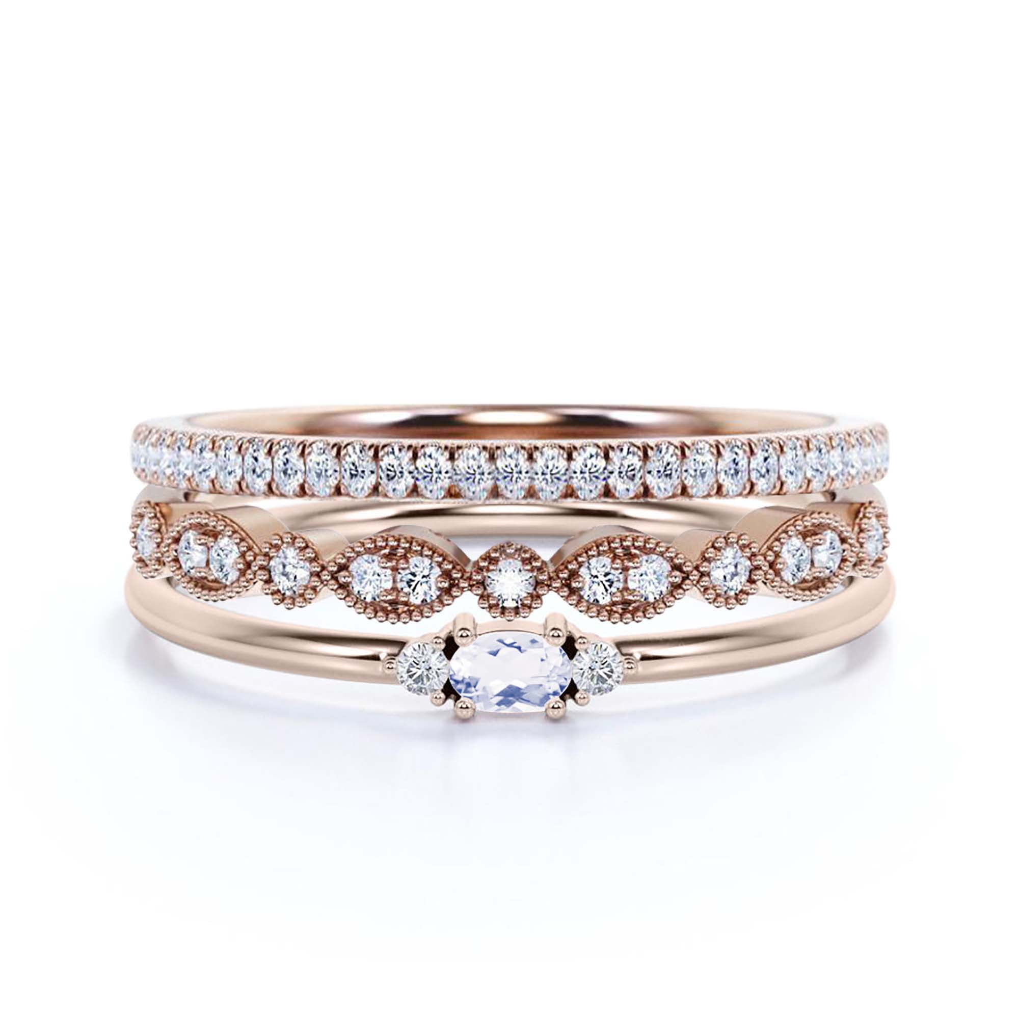 Minimalist 1.65 Carat Slim Oval Cut Diamond Moissanite Fairy Engagement ...