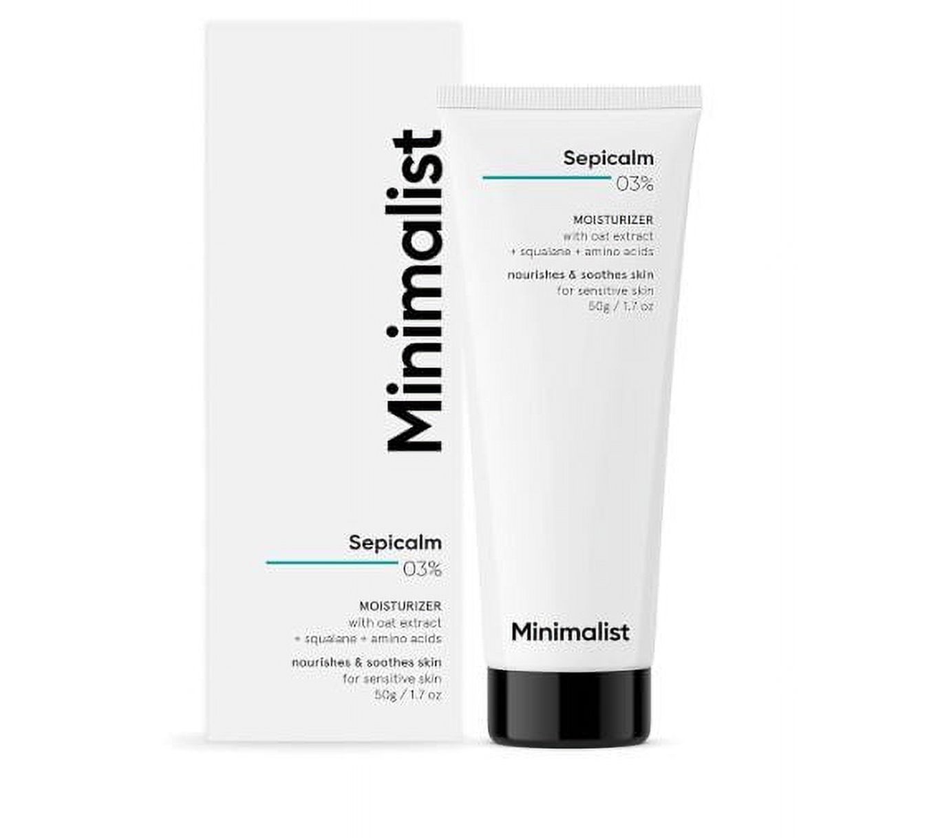 Minimalist 3% Sepicalm With Oats Face Moisturizer Cream for Sensitive ...