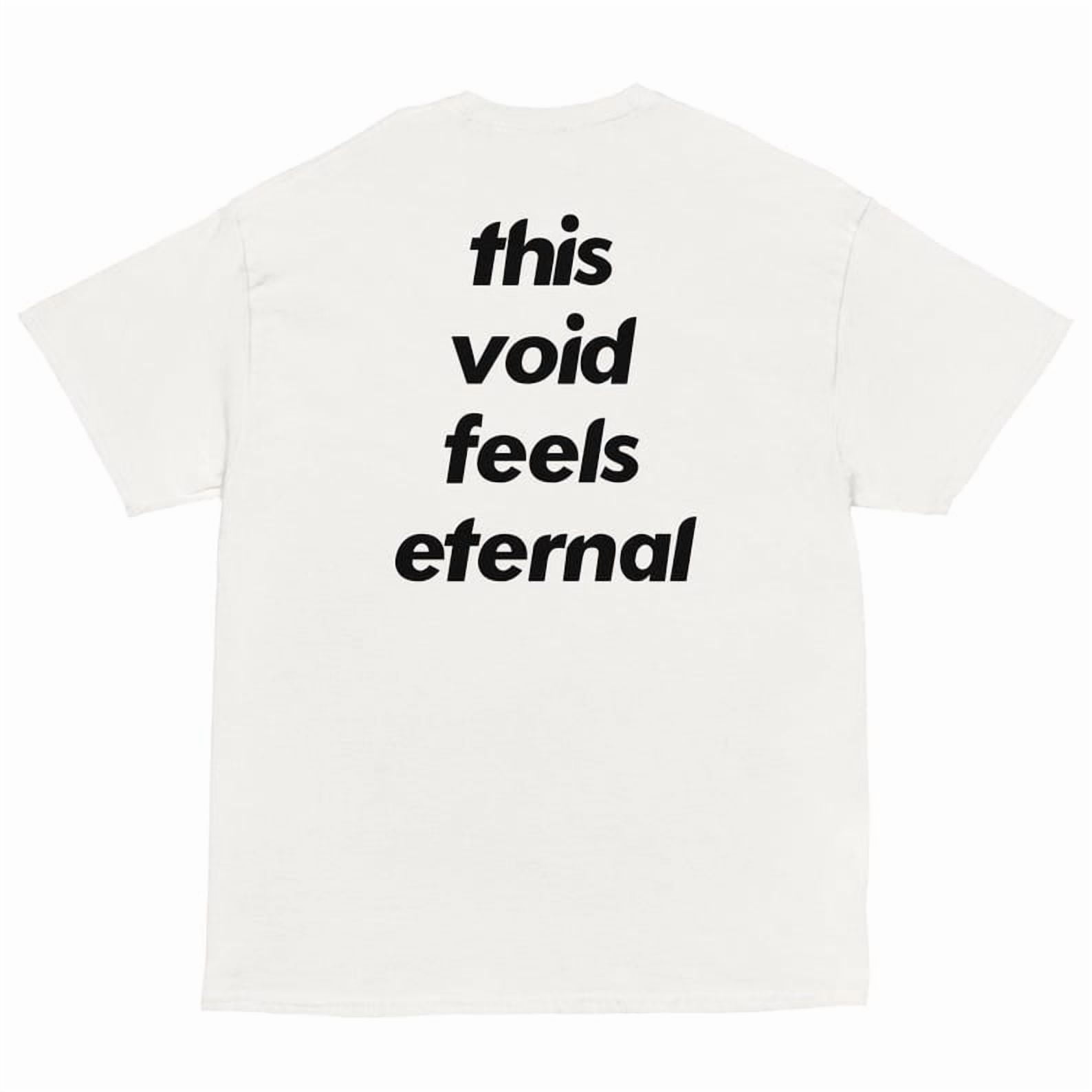 Minimalist Aesthetic T-Shirt – 'This Void Feels Eternal' – Frank Ocean ...