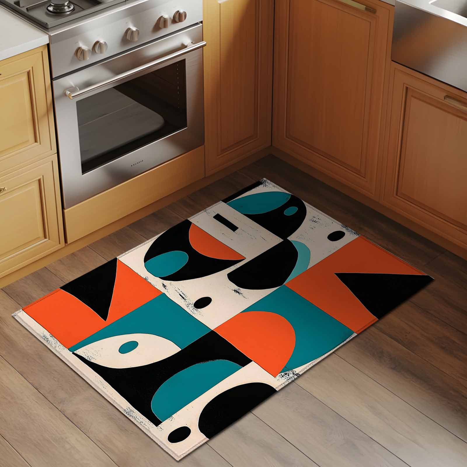 Minimalist Art 2x3 Rug for Entryway Front Door Kitchen Sink Area ...
