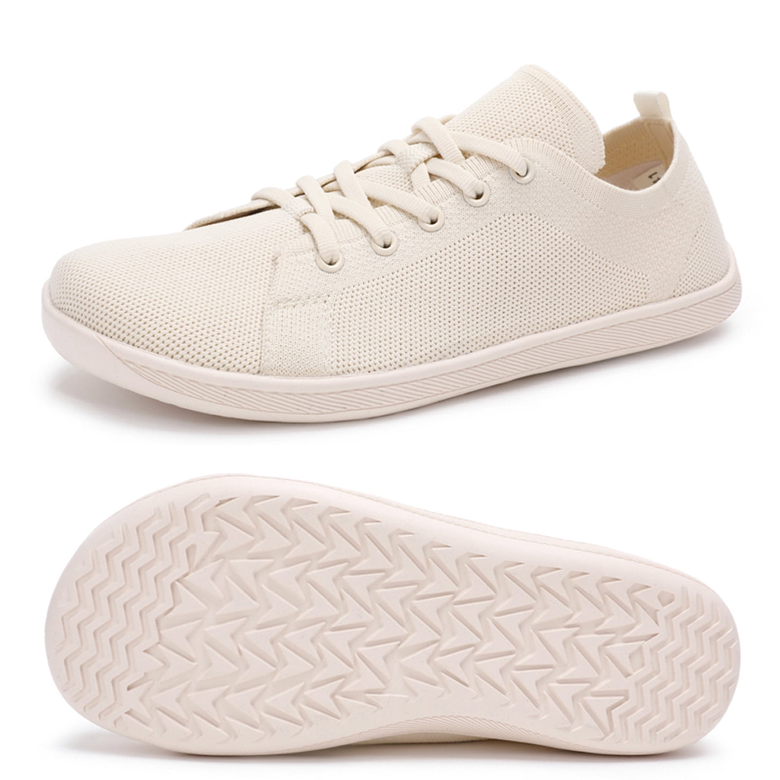 Gexuosn Minimalist Barefoot Shoes for Women Zero Drop Sole Wide Width ...