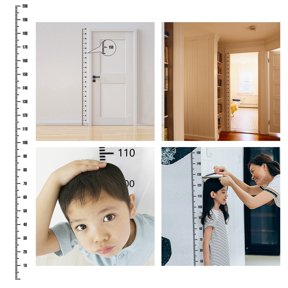 Morxy Canvas Growth Chart for Kids - Unisex Kids Room Wall Decor ...