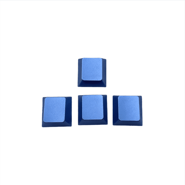 Minimalist Blank Arrow Keycaps, CNC Machined Aluminum Keycaps in OEM ...