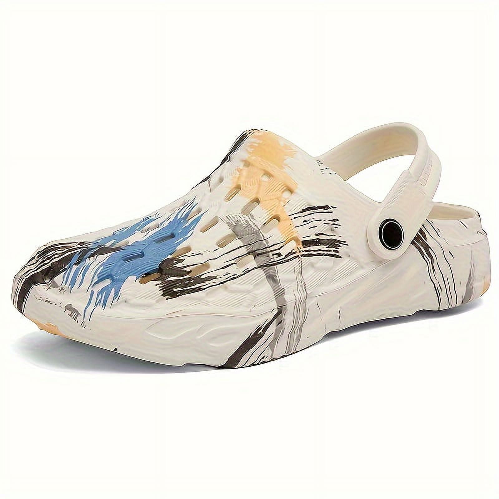 Minimalist Breathable Solid Color Clogs, EVA Soft Sole Platform Slip On ...