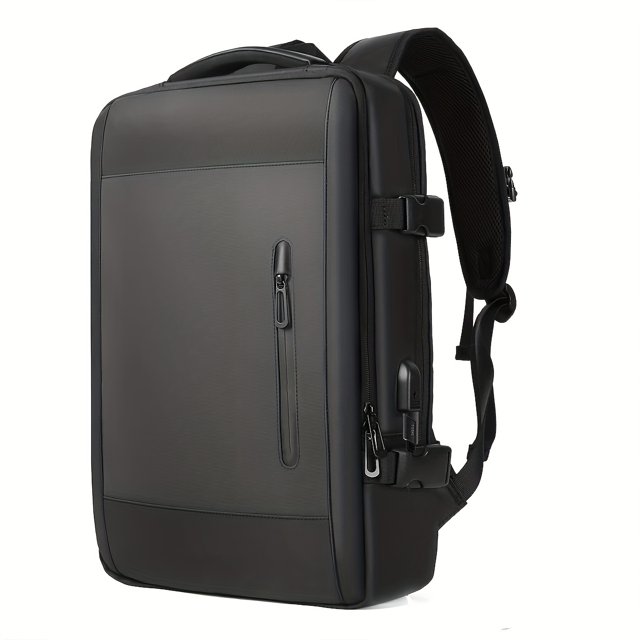 Minimalist Business Travel Backpack - Large Expansion Laptop Bag for ...