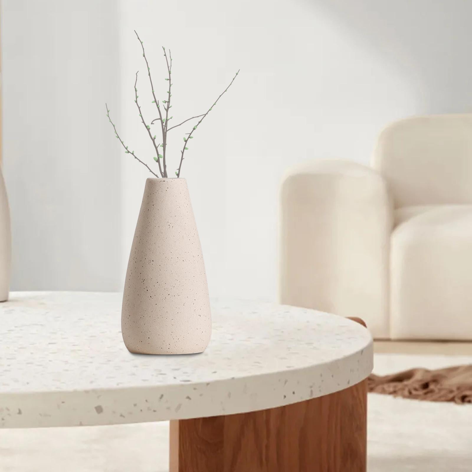 Minimalist Ceramic Vase for Dried Flower Floral Arrangements Flower Pot ...