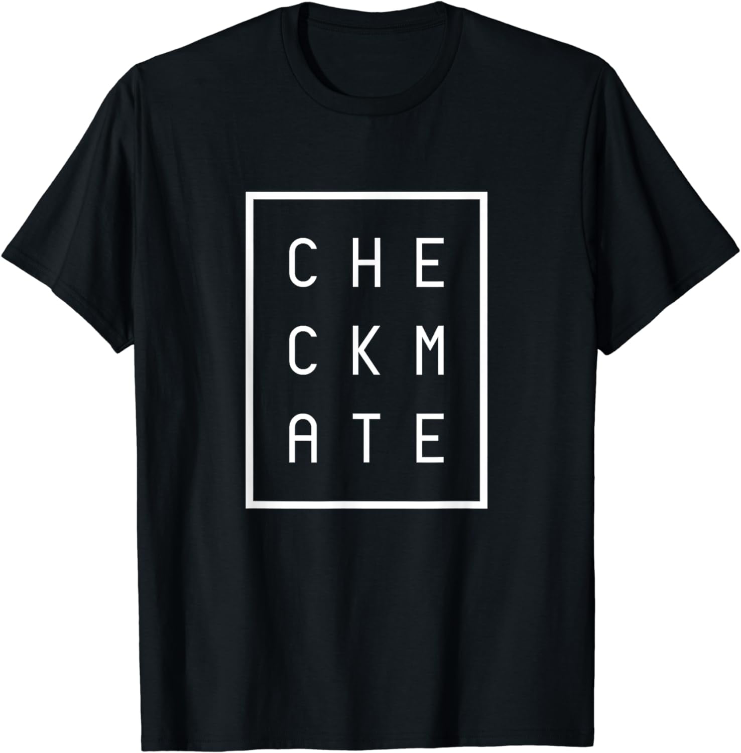 Minimalist Checkmate T-Shirt - Walmart.com