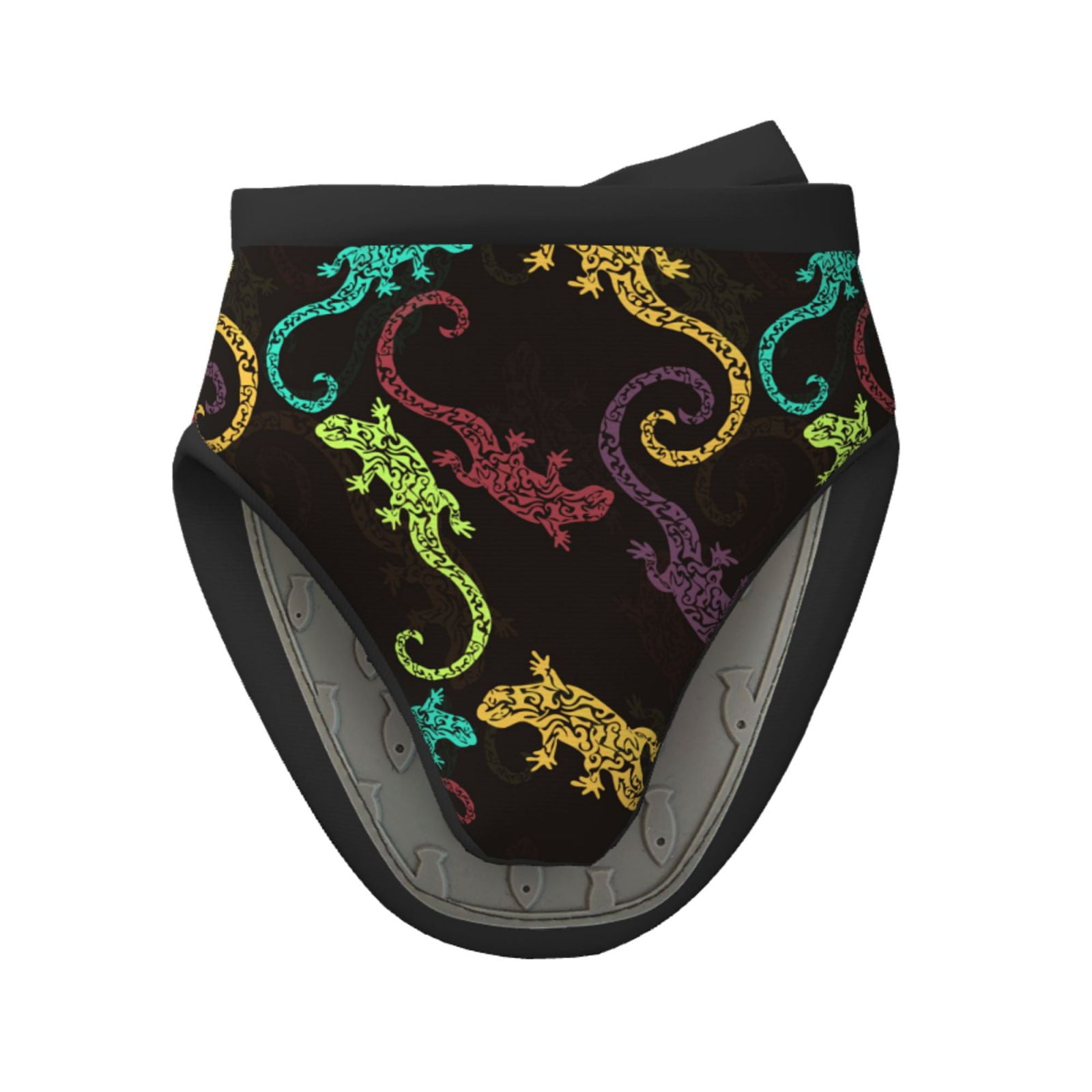 Minimalist Color Gecko Lizard Oven Mitts Heat Resistant, Soft Lining ...