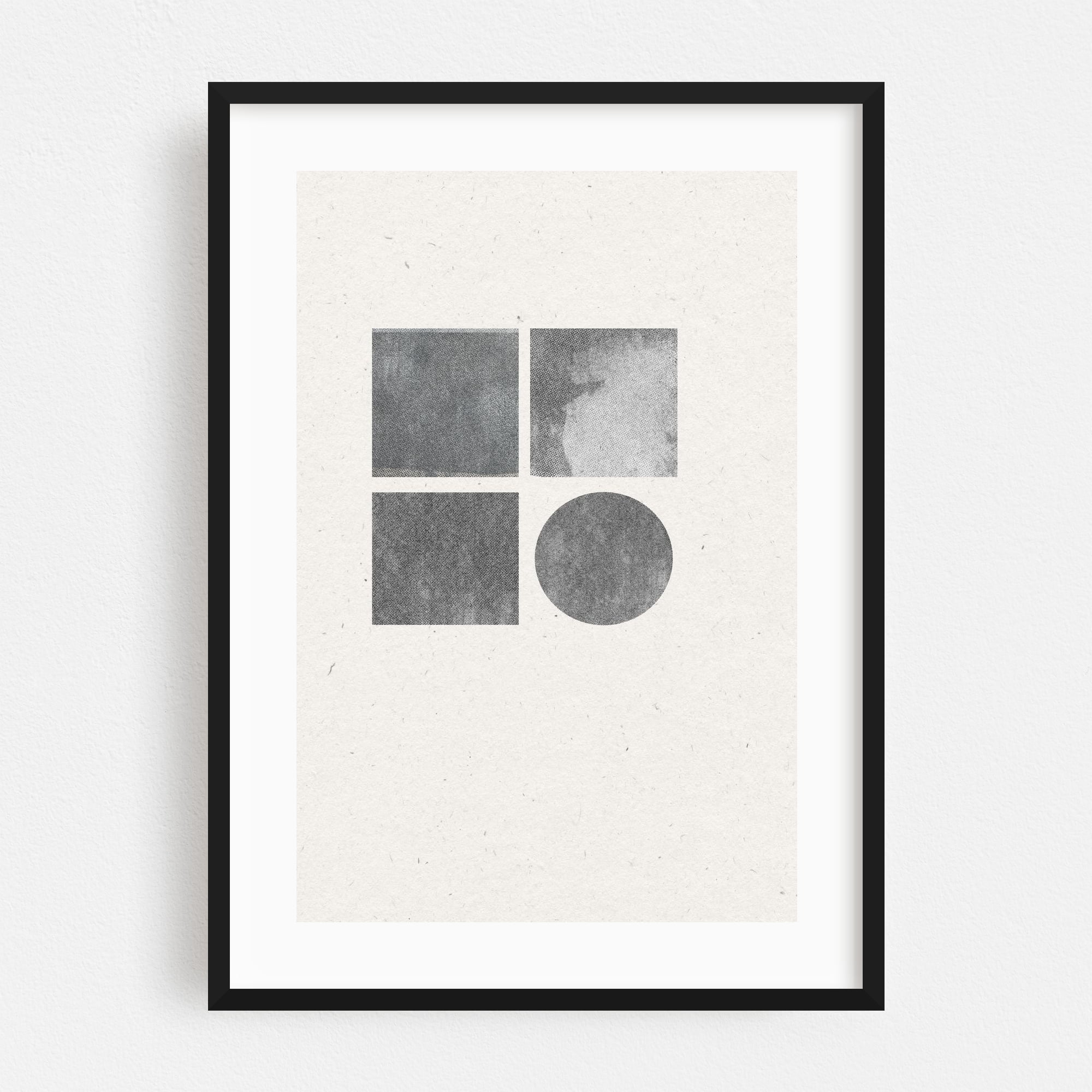 Minimalist Composition - Collage Geometric Minimalist Abstract Modern ...