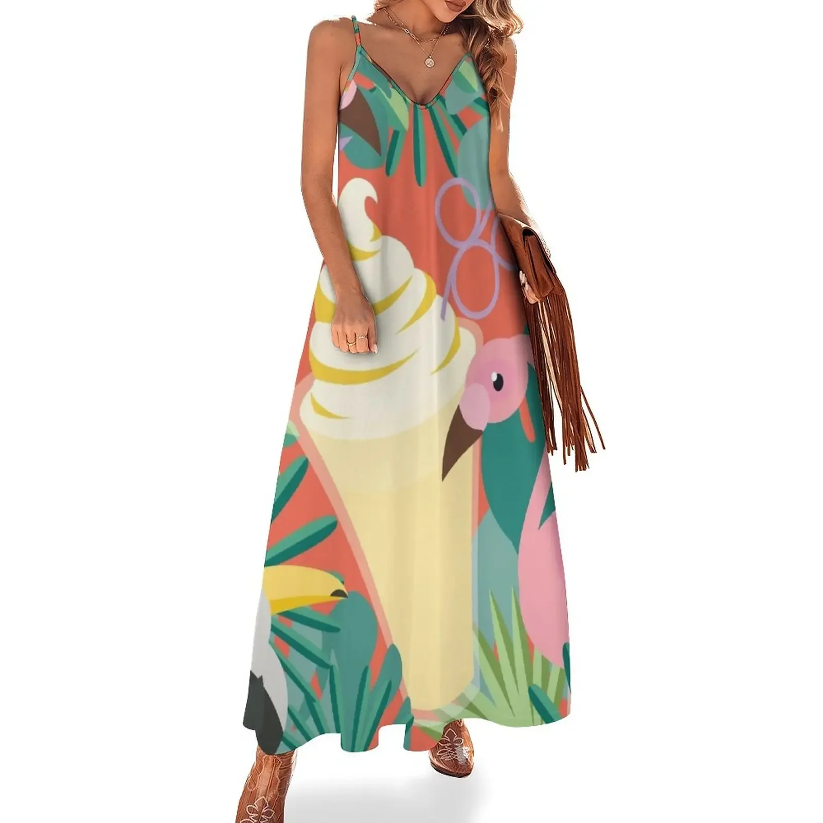 Minimalist Dole Whip Sleeveless Dress elegant women's dresses for wedding prom dresses Dress ...