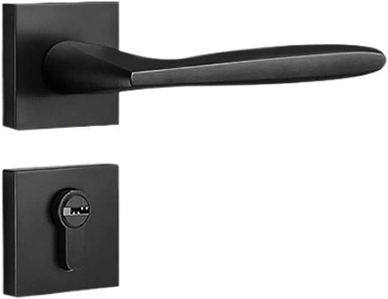 Minimalist Door Lock Modern Minimalist Bedroom Room Wooden Door Handle ...