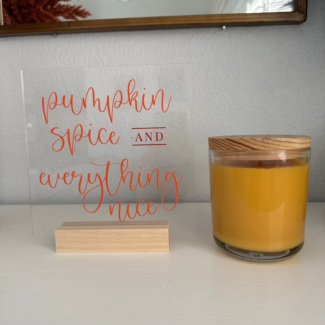 Minimalist Fall Phrases Signs, Pumpkin Spice, Fall Colors, Hello Fall ...