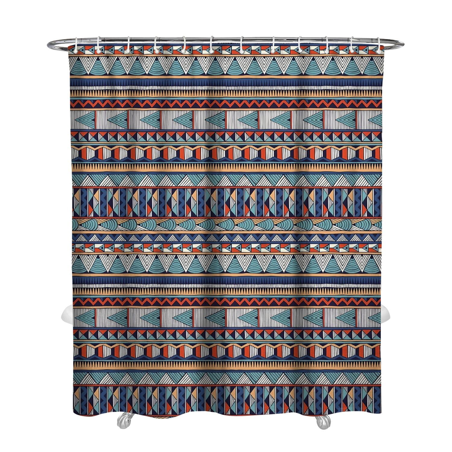 Minimalist Floral Shower Curtain 72x84 Waterproof Fade-Resistant ...