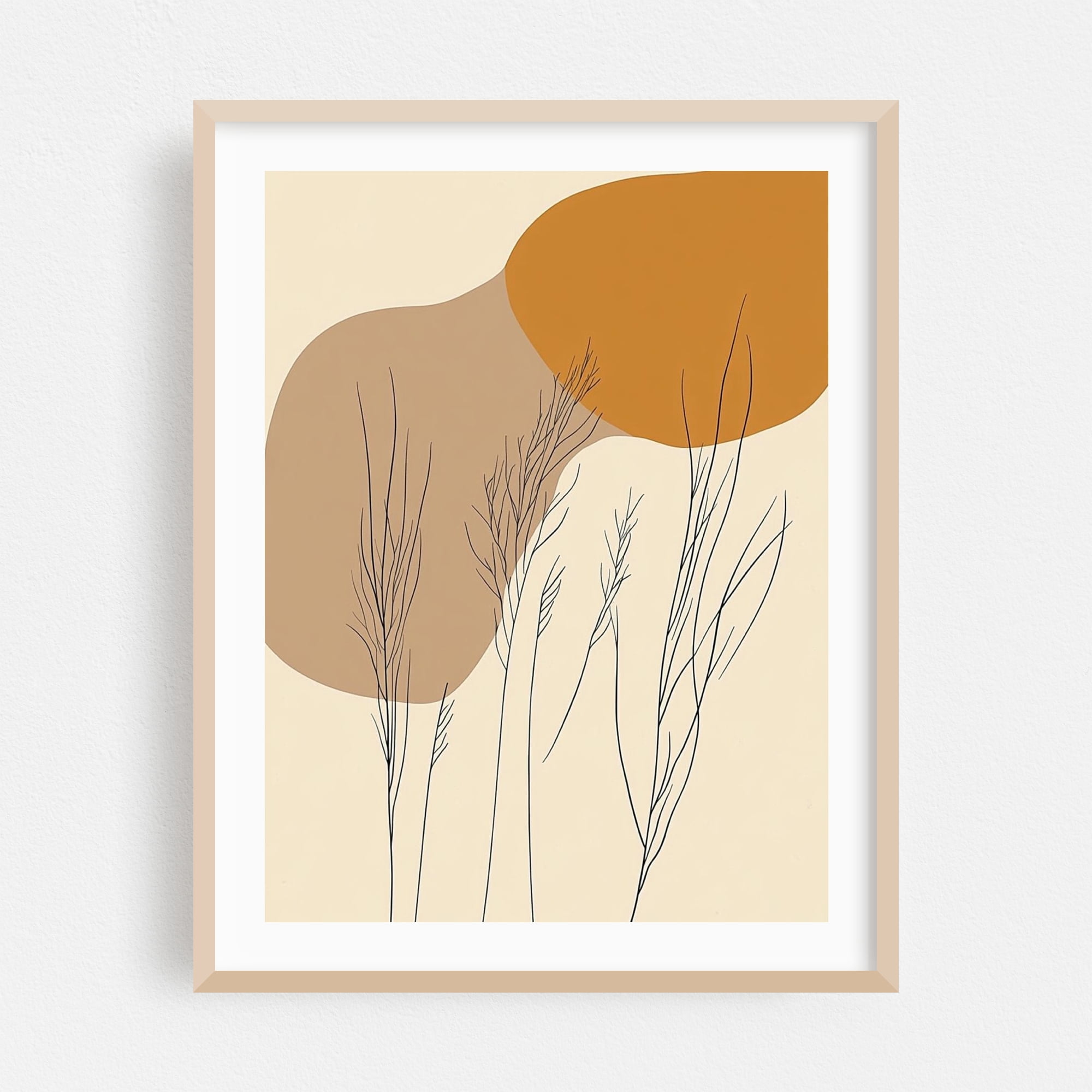 Minimalist Flower Drawing - Line Drawing Abstract Minimalist Line Art ...