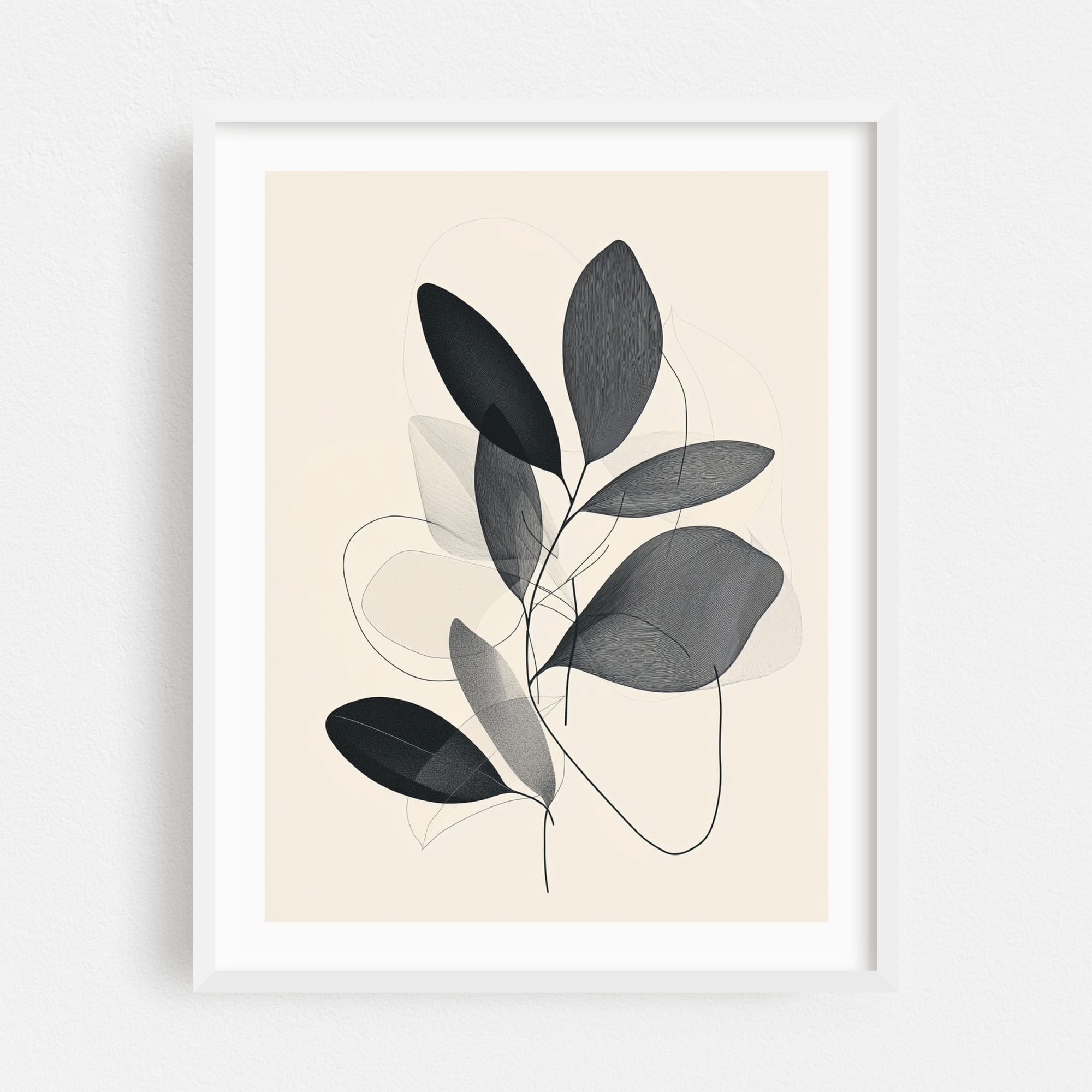 Minimalist Flower Illustration - Line Drawing Botanical Minimalist Line ...