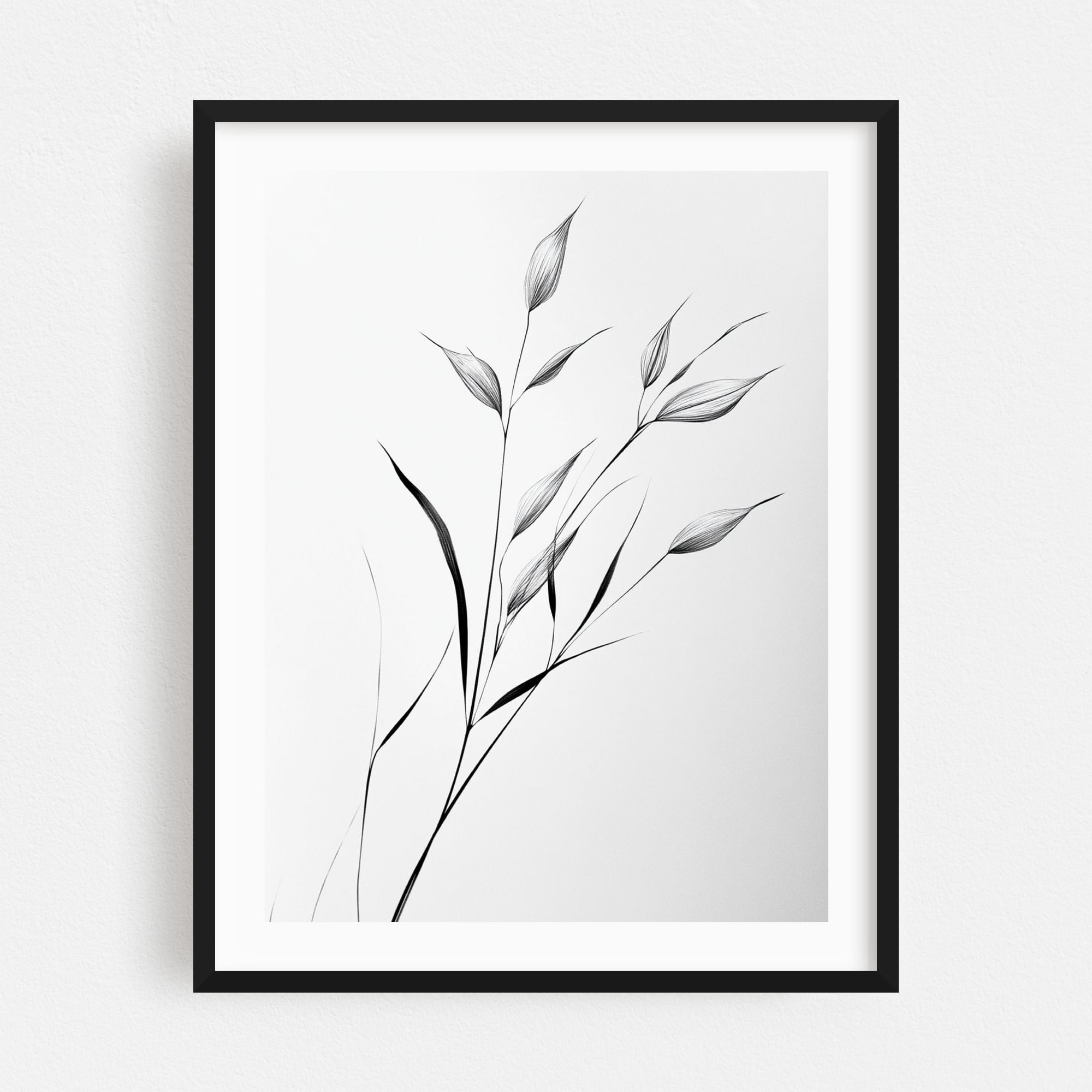 Minimalist Flower Line Art - Line Drawing Line Art Botanical Minimalist ...