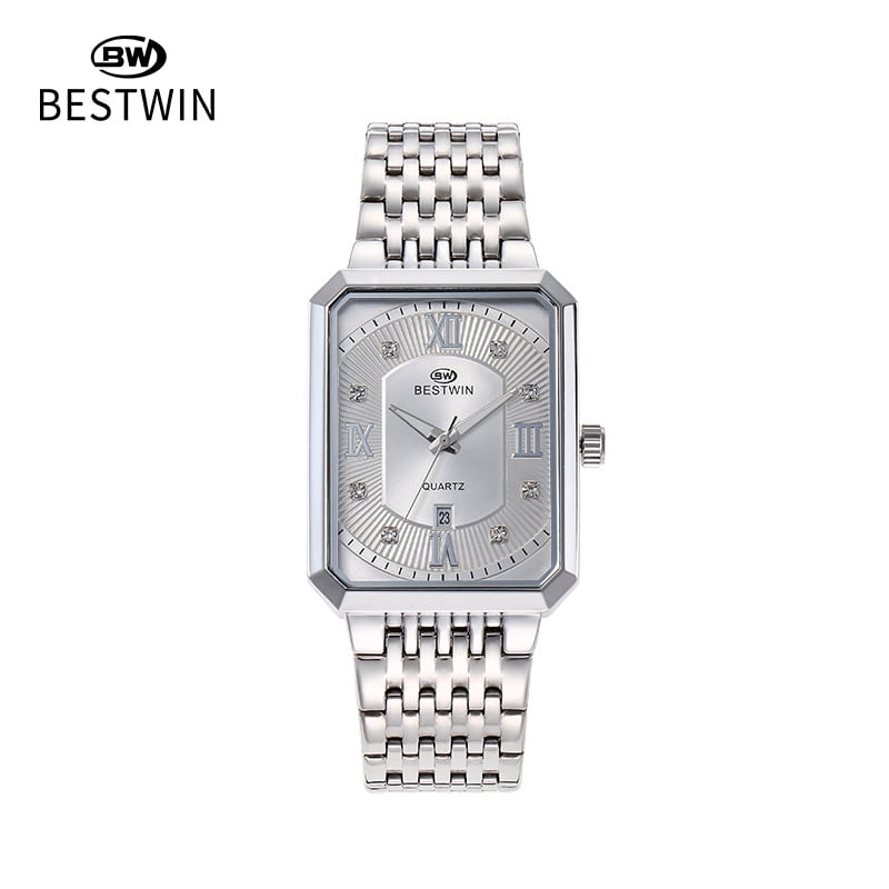 Minimalist High-End Square Watch for Men, Men's Watch with Calendar ...